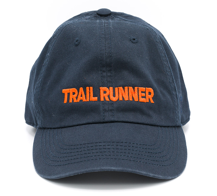 Trail Runner Navy Baseball Hat - The Gifted Runner