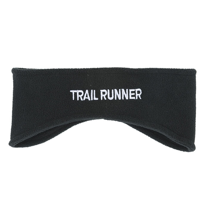 Trail Runner Black Headband - The Gifted Runner