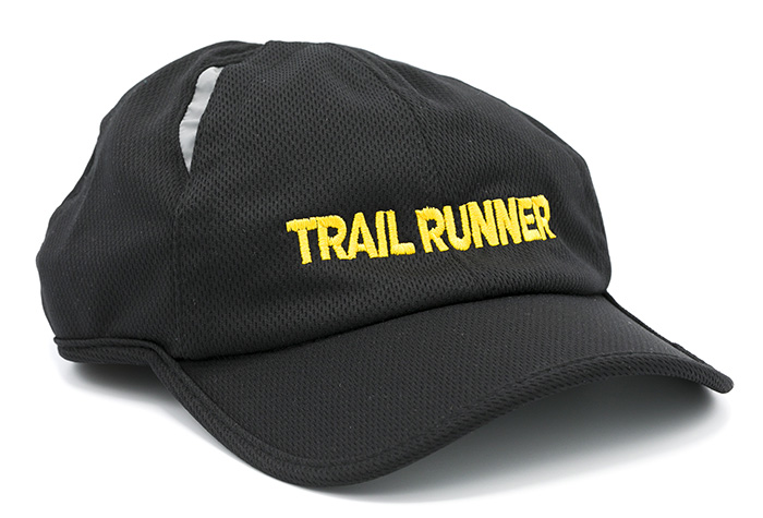 Trail Runner Black Tech Hat - The Gifted Runner